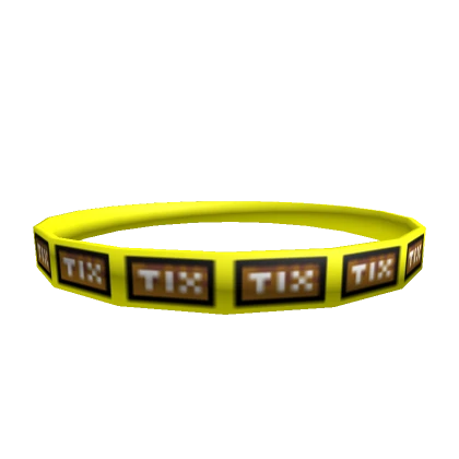 Tix Band For Top Hats | Roblox Item - Rolimon's