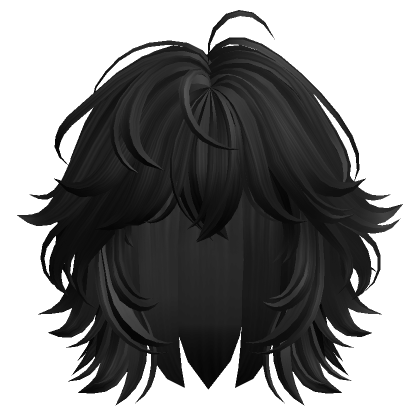 Kısa Kurt Kesimi(Siyah) - Roblox