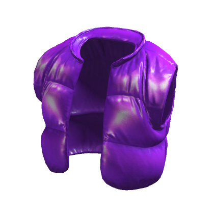 Purple Cropped Puffer Jacket | Roblox Item - Rolimon's