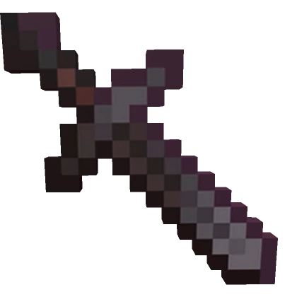 Minecraft Netherrite Sword | Roblox Item - Rolimon's