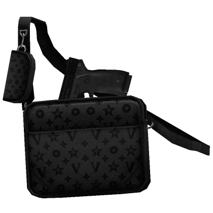Designer Messenger Bag w Toy Glock | Roblox Item - Rolimon's