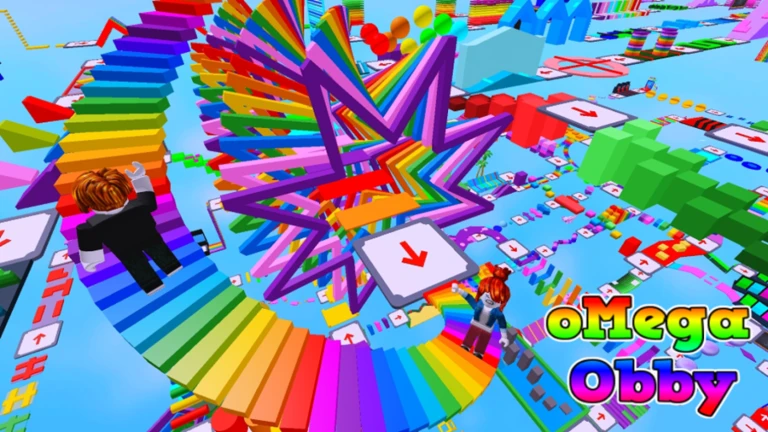 oMega Obby Parkour 550 Stages! - Roblox