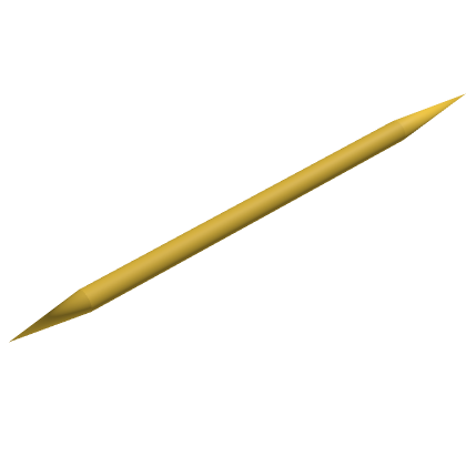 Stylish Gold toothpick | Roblox Item - Rolimon's