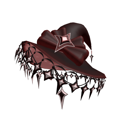 Red - Starry Astral Witch Hat | Roblox Item - Rolimon's