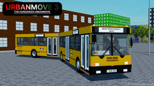 (NEW BUSES ) Urbanmove 3 officiel - Roblox
