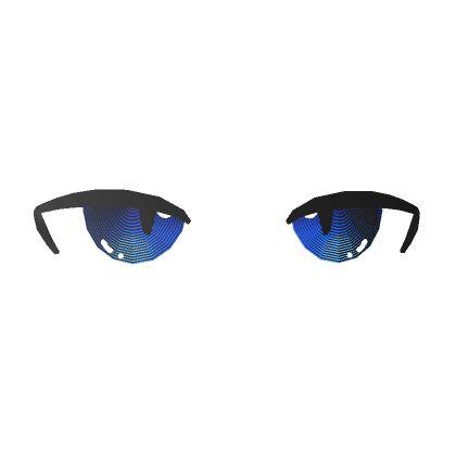 Color Changing Anime Eyes: Blue to Black | Roblox Item - Rolimon's