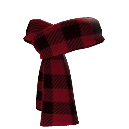Red Plaid Scarf | Roblox Item - Rolimon's