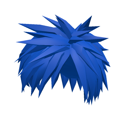 Cabello de chico anime azul - Roblox
