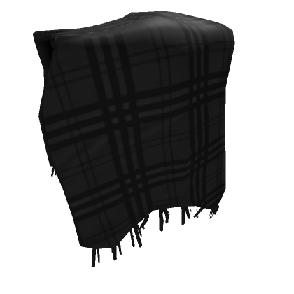 Black Designer Yeat Shoulder Scarf | Roblox Item - Rolimon's