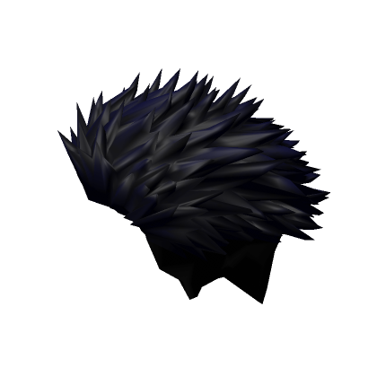 Black/Blue Spikey Curse Sukuna Hair | Roblox Item - Rolimon's