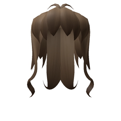 Brown Anime Flowy Hair | Roblox Item - Rolimon's