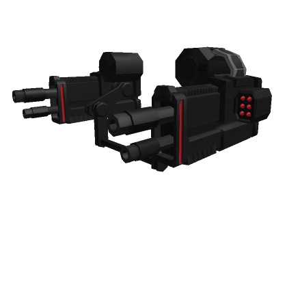 Black Military Mecha Shoulder Guns | Roblox Item - Rolimon's