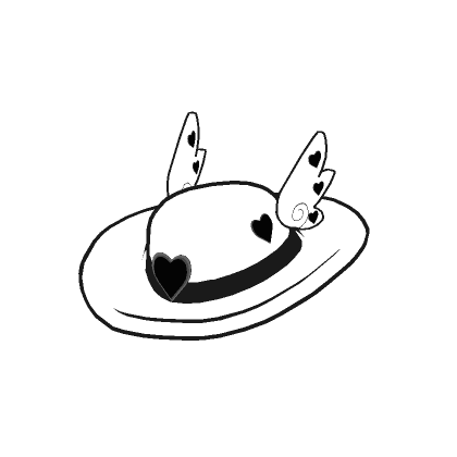 Cupid Hat (Black) | Roblox Item - Rolimon's