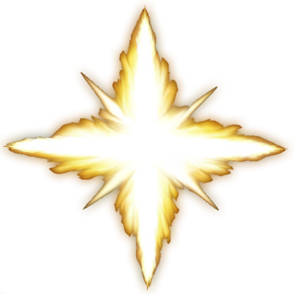 Muzzle Flash (Front) (Transparent Background)