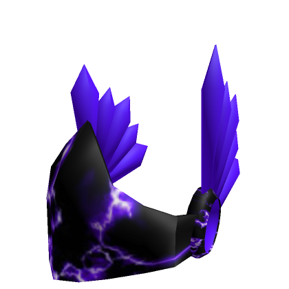Purple Lightning Helm | Roblox Item - Rolimon's