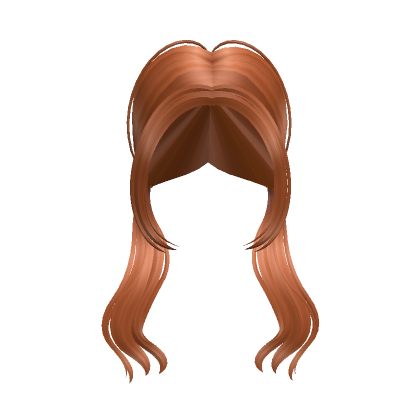 messy brown preppy bangs hair | Roblox Item - Rolimon's