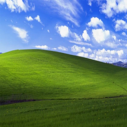 Windows XP painting decal