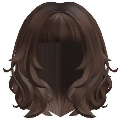 Cute Lush Messy Short Hair Brown | Roblox Item - Rolimon's