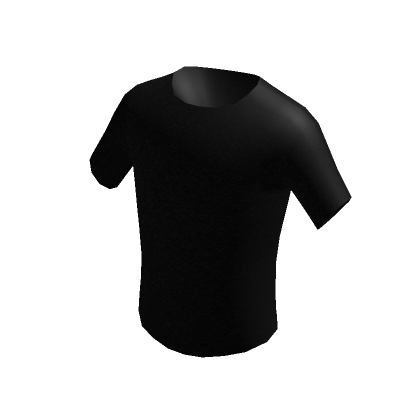 Plain Black Shirt | Roblox Item - Rolimon's