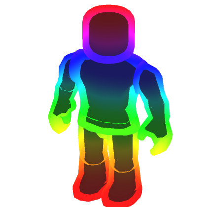 John Rainbow R15 Outline Full-Avatar Aura | Roblox Item - Rolimon's