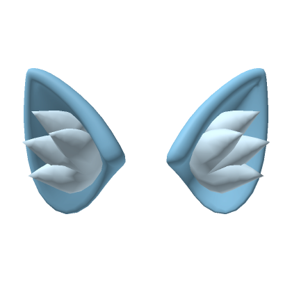 Light Blue Cat Ears | Roblox Item - Rolimon's