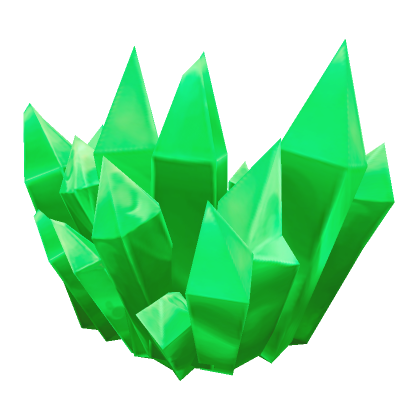 Base of Energized Green Crystals | Roblox Item - Rolimon's