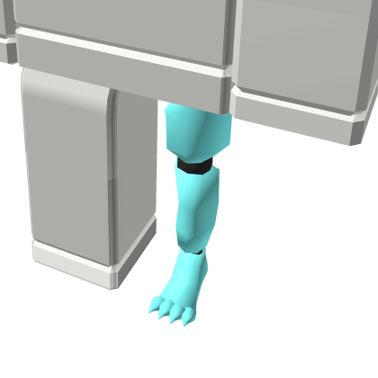 Recolorable Blue Robot Furry - Roblox