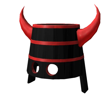Infernally Red Bucket of Doom | Roblox Item - Rolimon's