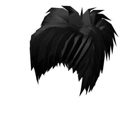 Black Emo Scene Spiked Hair | Roblox Item - Rolimon's