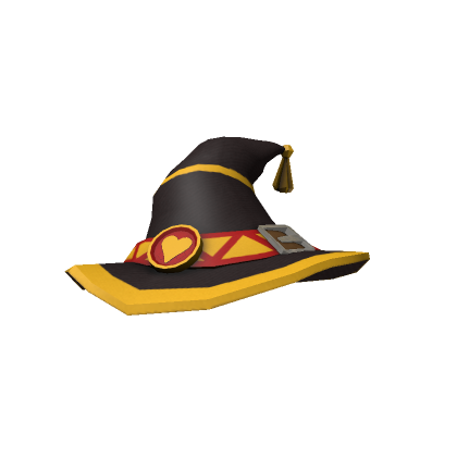 Big Red Stitched Wizard Hat | Roblox Item - Rolimon's