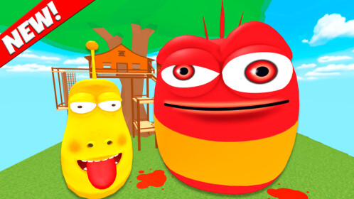 ¡Sobrevivir a RED LARVA The Killer! - Roblox