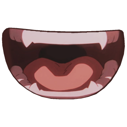 😵 Small Fang Mouth (3D) 😵 | Roblox Item - Rolimon's