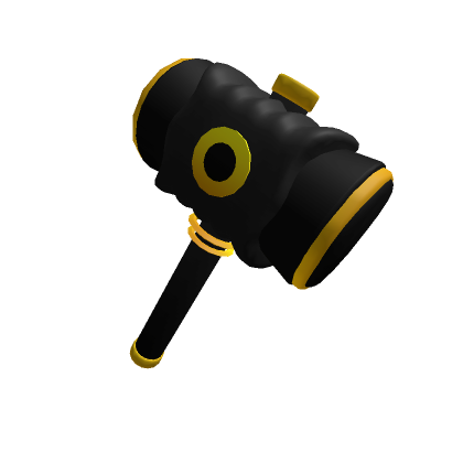 Black Mega Toy Hammer | Roblox Item - Rolimon's