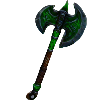 Poisionous Battle Axe | Roblox Item - Rolimon's