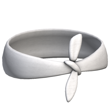 White Bandana Headband | Roblox Item - Rolimon's