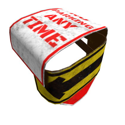 Road Sign Armor Shoulder Right | Roblox Item - Rolimon's