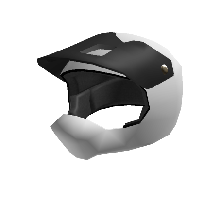 Motocross Helmet In White | Roblox Item - Rolimon's