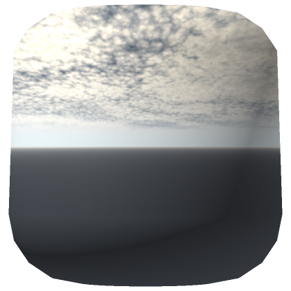 Classic Cloudy Sky Skybox Head | Roblox Item - Rolimon's