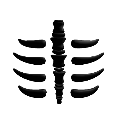 Black Solid Phantom Spine | Roblox Item - Rolimon's