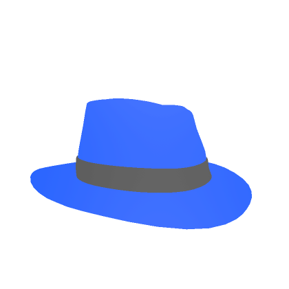 Ocean Blue Neon Fedora | Roblox Item - Rolimon's