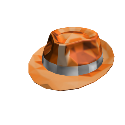 Orange Sparkle Time Fedora | Roblox Item Sales - Rolimon's
