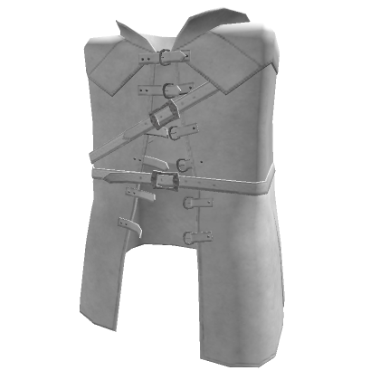 White Dark fantasy leather trench coat | Roblox Item - Rolimon's