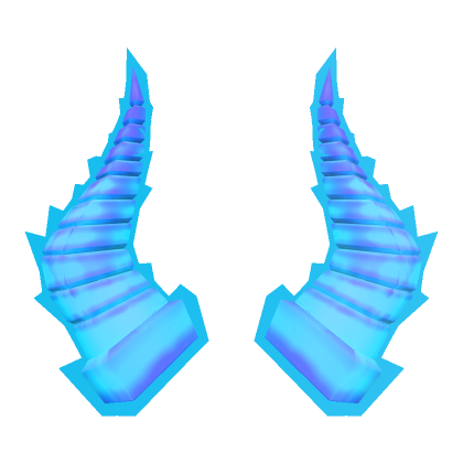 Blue Fire Horns | Roblox Item - Rolimon's