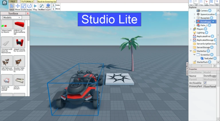 Studio Lite | Roblox Game - Rolimon's