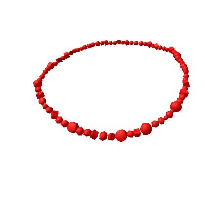Red Bead Necklace 3.0 | Roblox Item - Rolimon's