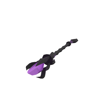 Holdable Crystal Staff - Purple | Roblox Item - Rolimon's