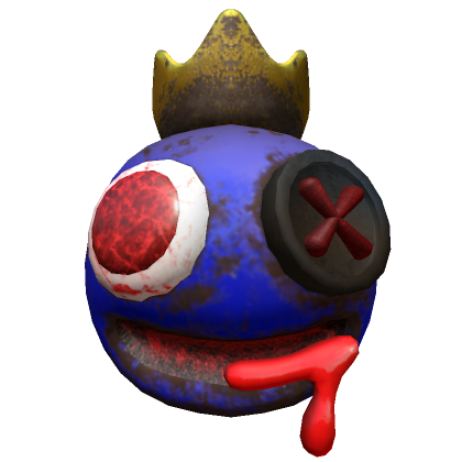Evil Blue Head Rainbow Friends Scary Hat | Roblox Item - Rolimon's