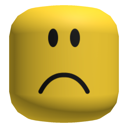 Classic Sad Face | Roblox Item - Rolimon's