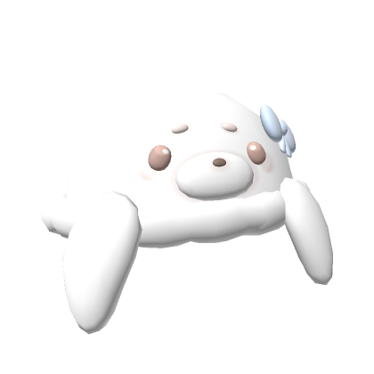 ♡kawaii cutecore blue ribbon seal hat | Roblox Item - Rolimon's