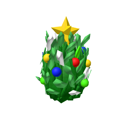 Christmas Head Green Tree Branches Star Trees | Roblox Item - Rolimon's